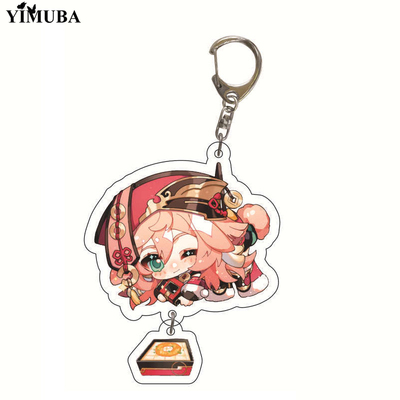 Hot Anime Game Genshin Impact Keychain Atataki Itto Kunikuzu