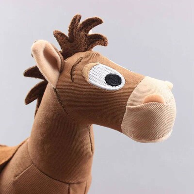 25cm  Animation Toy Story Woody Sheriff Bath Red Heart Horse