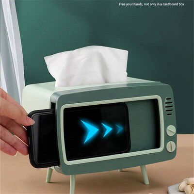 Nordic creative cute multifunctional tissue storage box imit