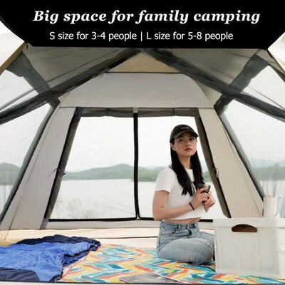tent 5 ~ 8 people Outdoor Automatic Quick Open Tent  Waterpr