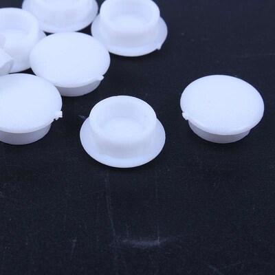 Blanking End Caps 10mm Dia Plastic Round Tubing Tube Inserts