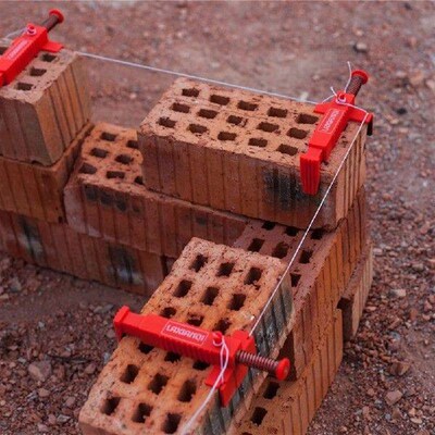 2pcs Wire Drawer Bricklaying Tool Brick Liner Fixer for