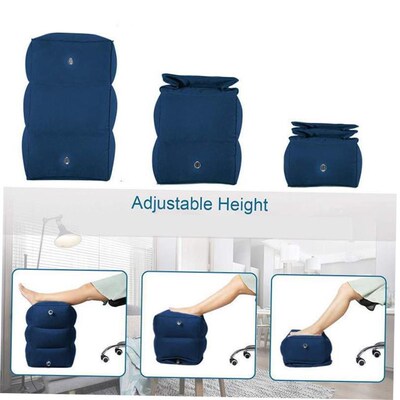 Sleeping Footrest Pillow Resting On Airplane Car Bus Pillow
