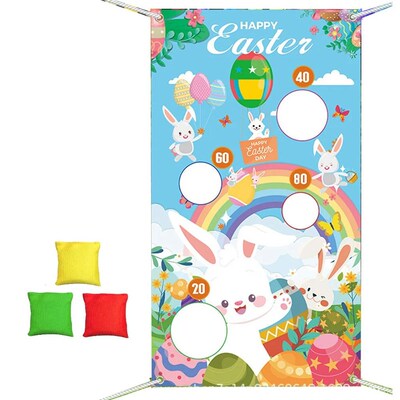 Happy Easter Party Boys Girls Favor Game Sandbag Throwing Ga