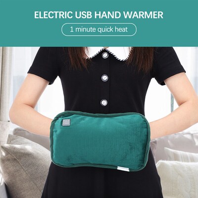 USB Electric Hand Warmer Graphene Heating Flannel Winter The