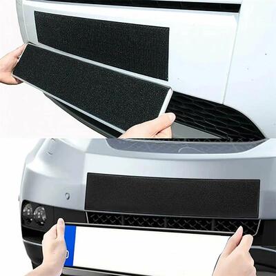 4Pcs/Set Unique Frameless License Plate Holder Harmless Poly