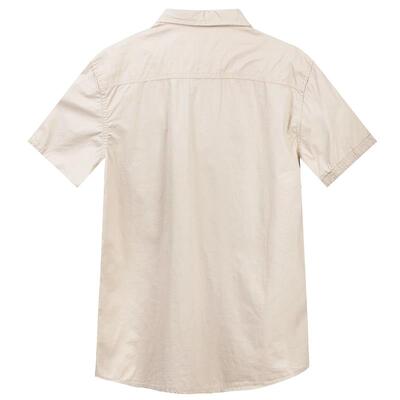 2024 Summer New Fashion Men Short Sleeve Solid Color Safari