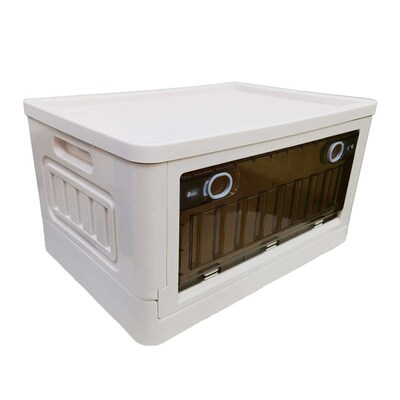 New Toy Clothes Storage Box Household Plastic Foldable Trans