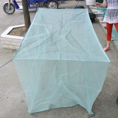 存鱼网箱小型暂养鱼小网箱鱼网养鱼螃蟹龙虾网吊网养殖专用折叠