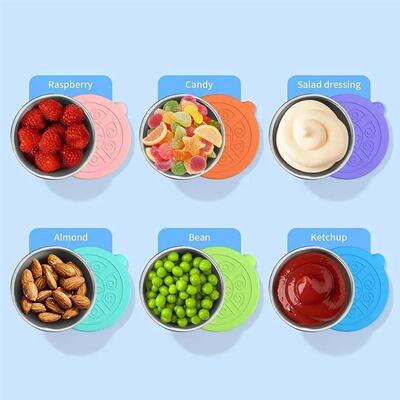 12pc 304 Stainless Steel Food Containers with Leakproof Lids
