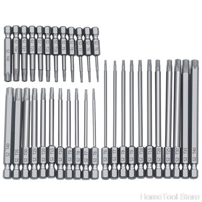 11/12pcs Tamper Proof Security Drill Bit Set Torx Screwdrive