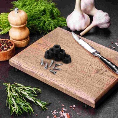 120 Sets Pvc Rubber Feet Appliance Cutting Board Chair Foot