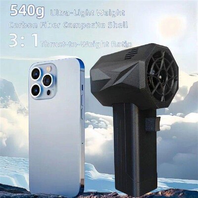 Handheld Turbo Jet Fan Mini Instantaneous Thrust 1.4Kg/s