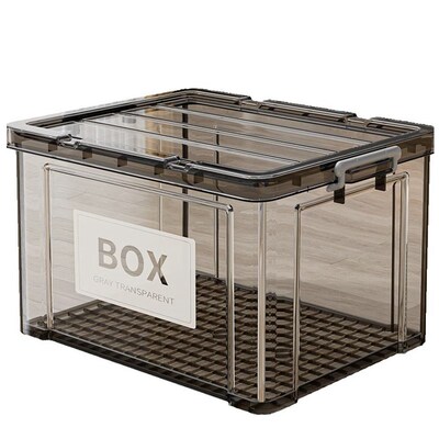 Plastic storage box with Lids Large moving boxes Organizing