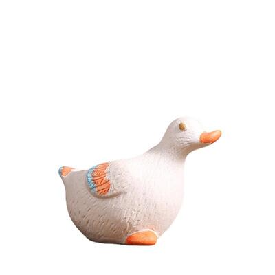 Duck flower pot cartoon succulent hand-painted鸭子花盆