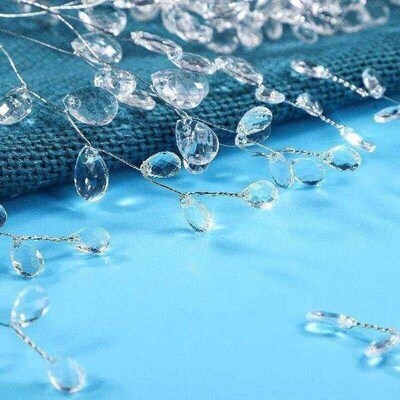 Wedding Crafts Acrylic Flower Branches Artificial Bouquets