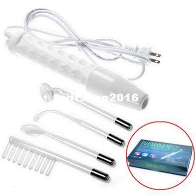 New 4 In 1 Darsonval High Frequency Spot Remover Facial Skin