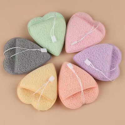 Water droplet sponge Facial cleansing pad 柔软海绵卸妆神器