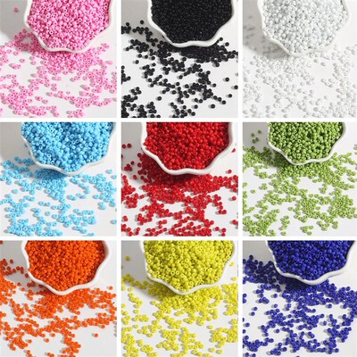 4000pcs 2mm Boxed Czech Glass Seed Beads Small Loose Waist B