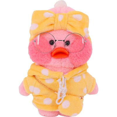 3PCS Clothes Duck 30 cm lalafanfan Yellow Duck Kawaii Plush