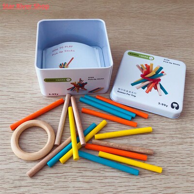 Children Wooden Puzzle Domino Tangram Toys Early Learning Ed