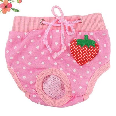 Cotton Pet Safety Pants Comfortable Dog Menstruation Pants