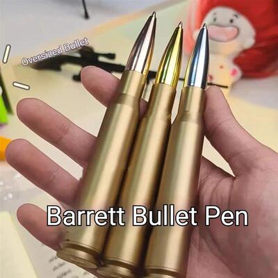 3-Pack of Bullet-Shaped Ballpoint Pens in Random Colors, Bar