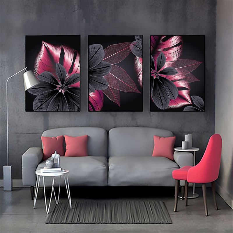 Art Painting Nordic Living Room Decoration Picture Black Gol