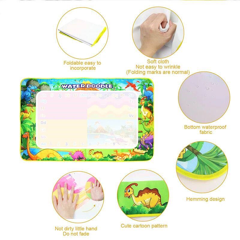 4 Style Big Size Magic Doodle Water Drawing Mat & Painting P