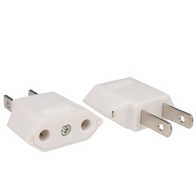 EU To US Plug Adaptor Plug Adapter Euro European To USA JP C