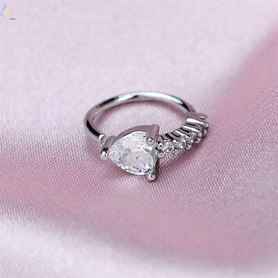 Nose Rings Stud Crystal Hoop Piercing Body Jewelry for Women