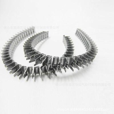 夹码钉产厂供家应胶丝床M网夹66弹簧夹气动床网床生夹NYS扣钉M46