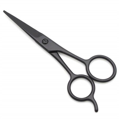 Portable Mens Black Scissors Beard Trimmer 125mm5  beardsci