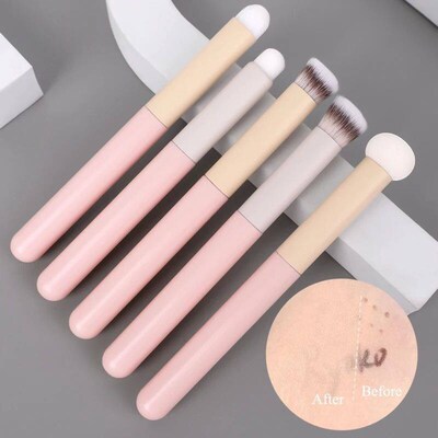 Wet and Dry Dual-use Makeup Brush Soft  Head Concealer Cream