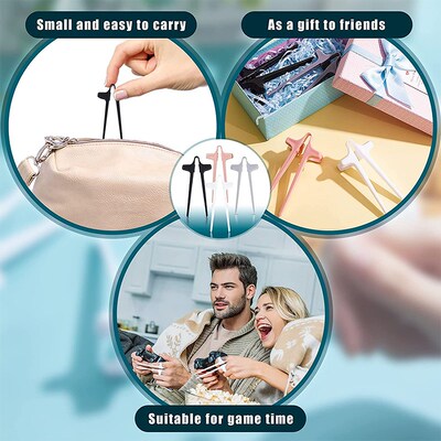 Finger Chopsticks Game Player Snack Chopstick Holder Plastic