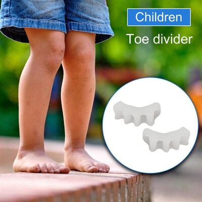 1 Pair Toe Separator Flexible Finger Spacer Toe Separating S
