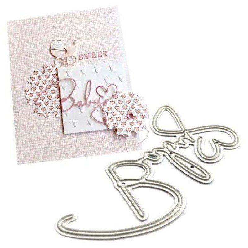 Baby Metal Cutting Dies Stencil Scraping DIY Album