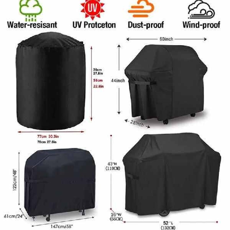BBQ Cover Outdoor Dust Waterproof Weber Heavy Duty Grill