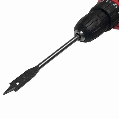 15pcs Full Steel Hex Shank Spade Flat Bit Set for 6-25mm HSS