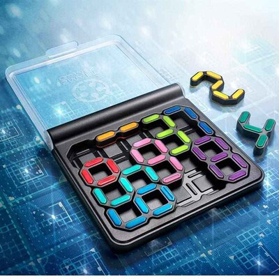iq digit puzzle Math Deduction Travel Game toys for Ages 7