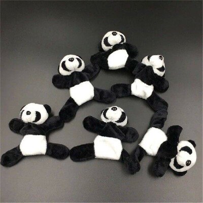 Cartoon Cute Soft Plush Panda Fridge Strong Magnet