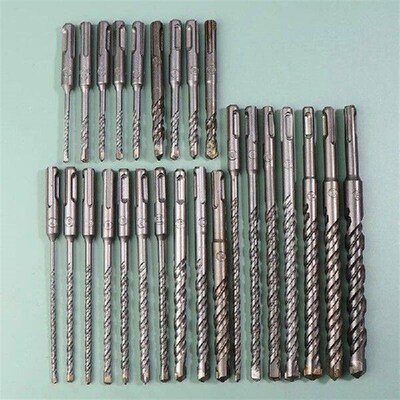 Impact Drill Bit Electric Hammer Drill Bit Two Pits Two