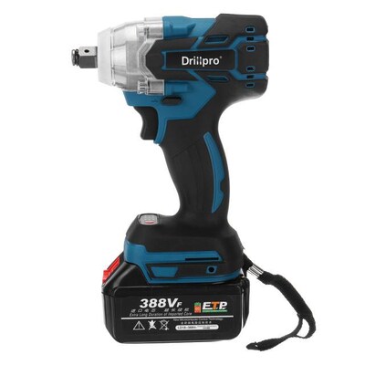 388VF 520N.m Brushless Cordless Electric Impact Wrench Power