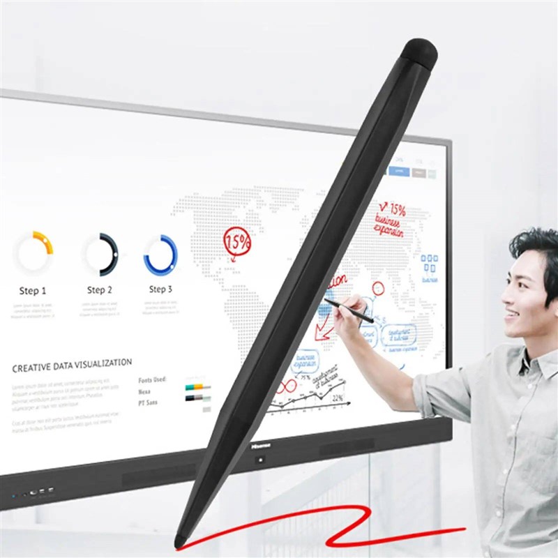 Teaching Screen Pen Electronic Whiteboard Pen Double Tips Ca