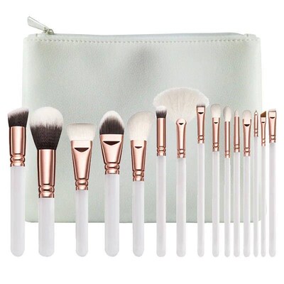 8 PCS Cosmetics Foundation Blush Powder Eyeshadow Blending