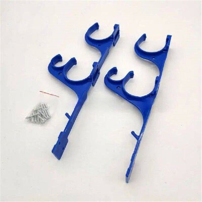2x Swimming Pool Hook Garden Hanger For Telescoping Pole