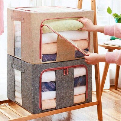 22L Foldable Storage Bag Clothes Quilt Organizer Waterproof