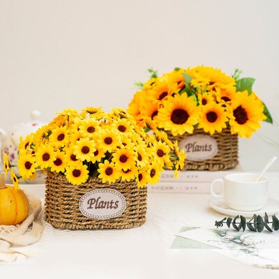Simulation flower fake flower bouquets of sitting room tea