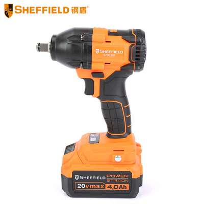 钢盾 SHEFFIELD S700201 20V无刷锂电扳手电动工具锂电钻350N.m