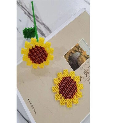 5mm Hama Beads Toy DIY PUPOU Beads tool Educational Tangram